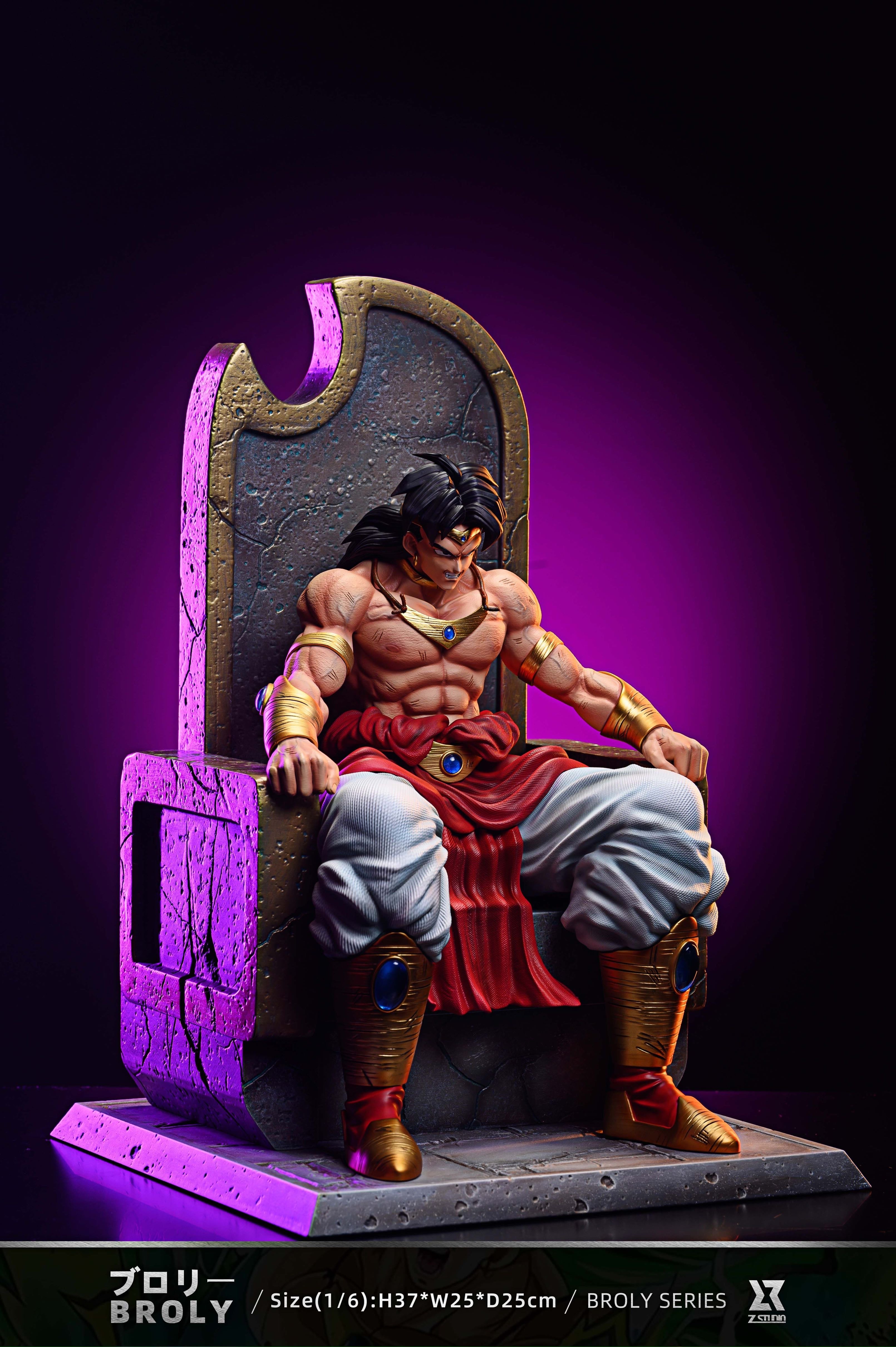 Dragon Ball Z Studio Throne Broly Resin Statue – ClubHouse Statues