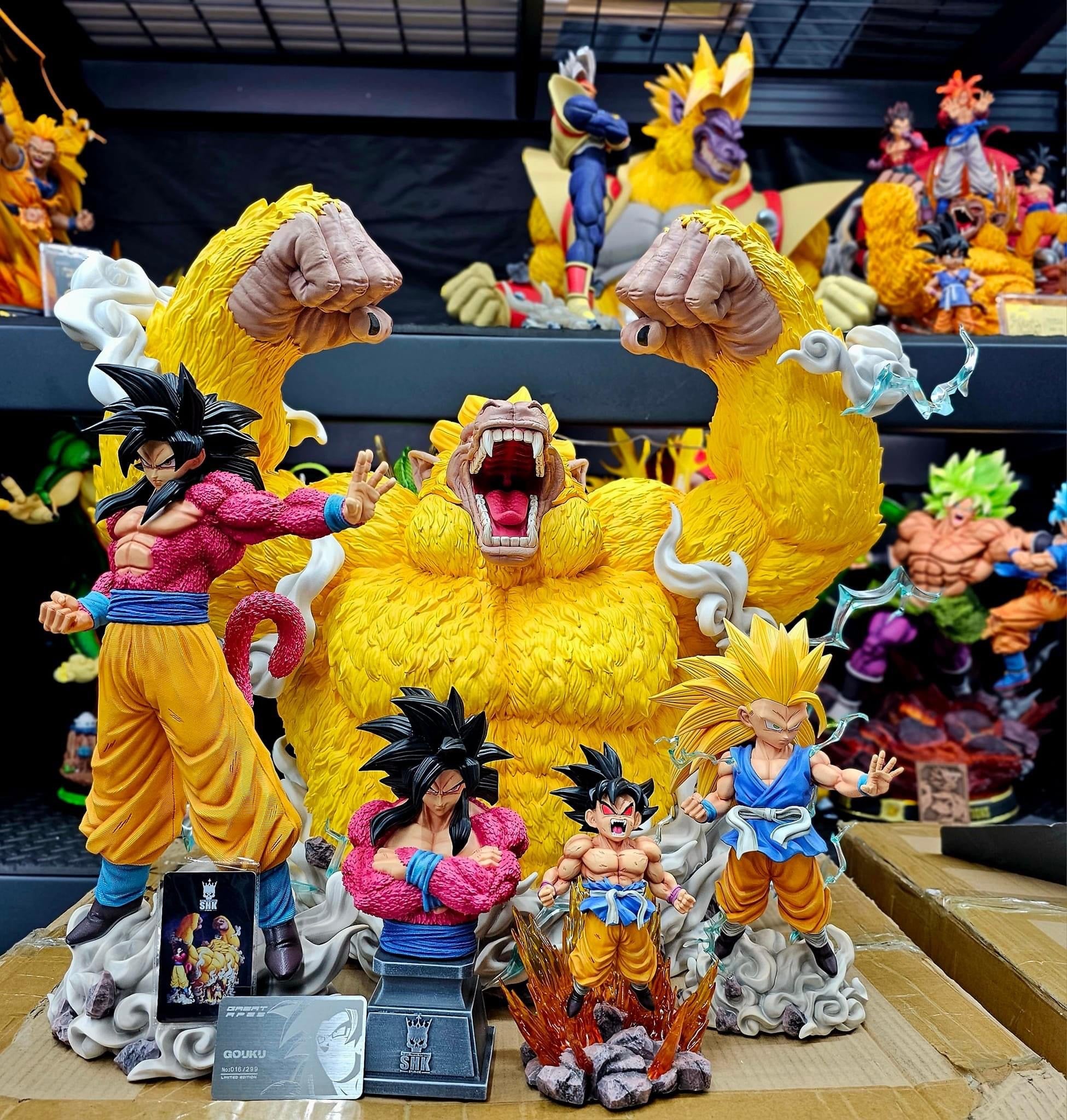 Dragon Ball SHK Studio Oozaru Goku SSJ4 Great Ape Resin Statue ...