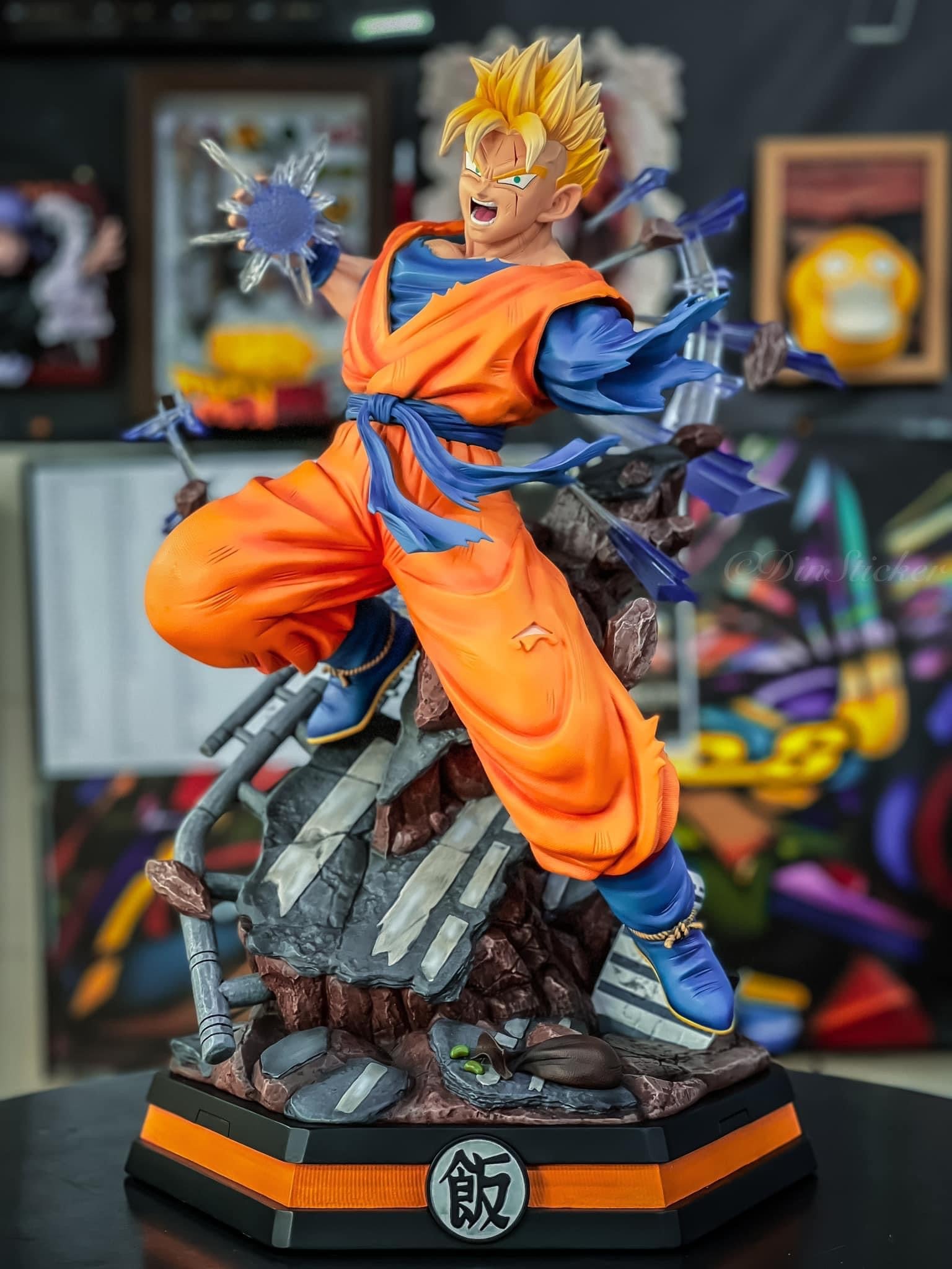 Dragon Ball Transcendent Studio Future Mirai Gohan Resin Statue ...