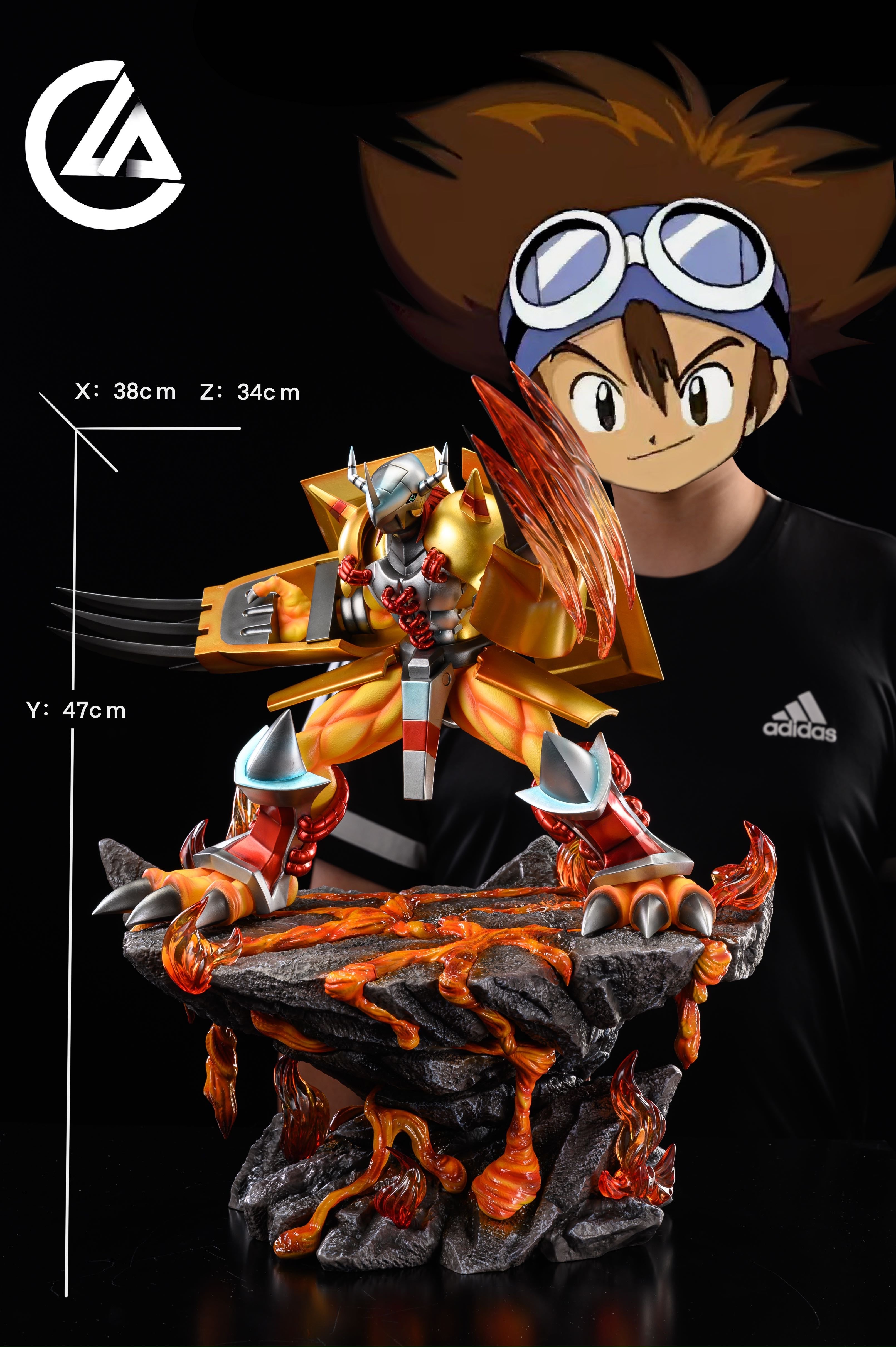 Digimon A Shen Studio WarGreymon Resin Statue - Preorder