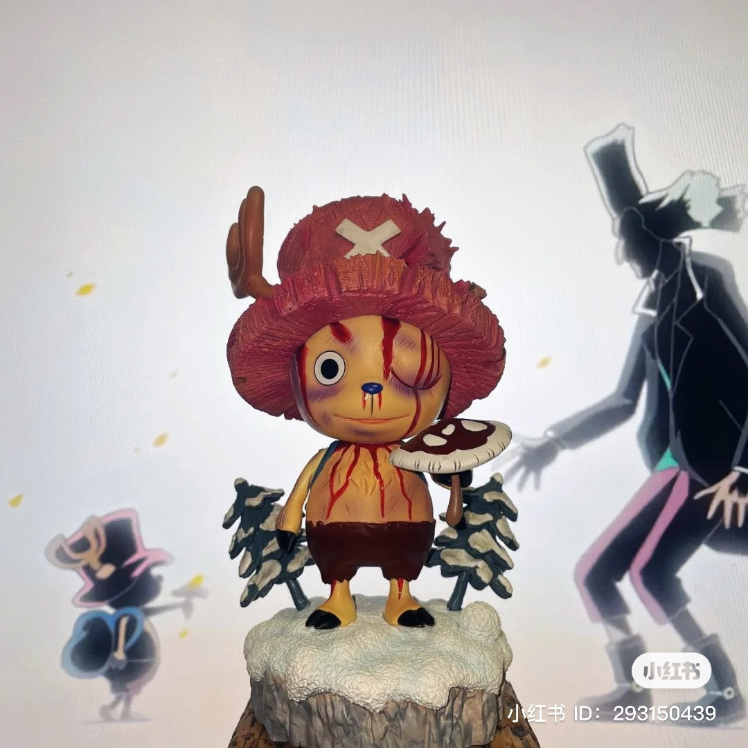 One Piece Lightning Studio Battle Damaged Chopper Resin Statue ...