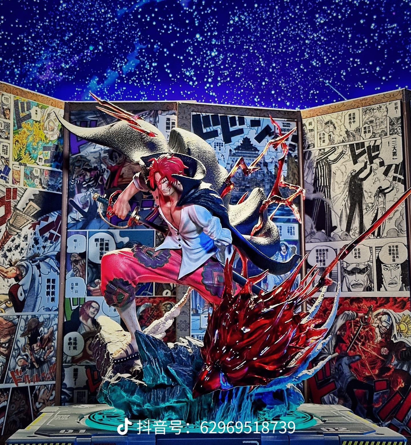 One Piece Scratch Studio Shanks Resin Statue - China Stock