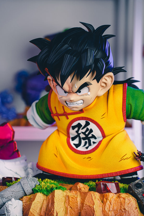 Dragon Ball Clouds Studio Angry Kid Gohan Resin Statue – ClubHouse Statues