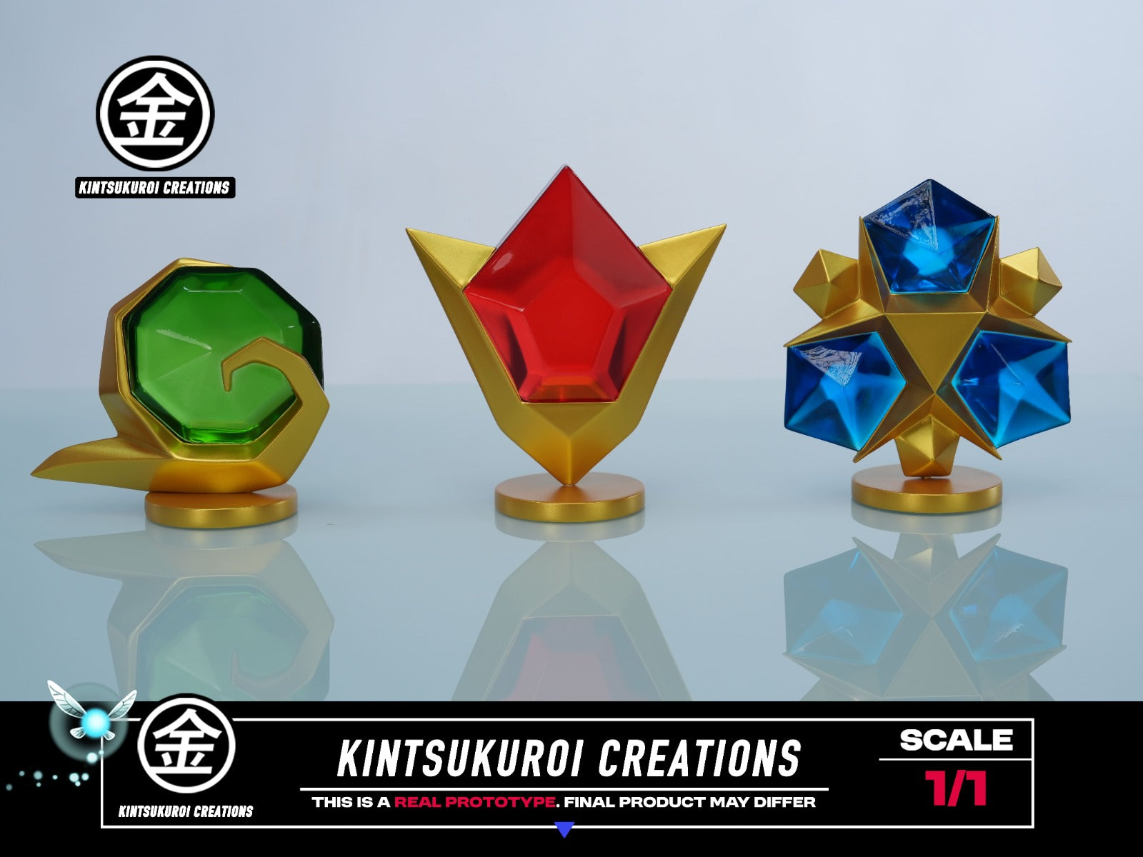 The Legend of Zelda Kintsukuroi Creations Spiritual Stones – ClubHouse ...
