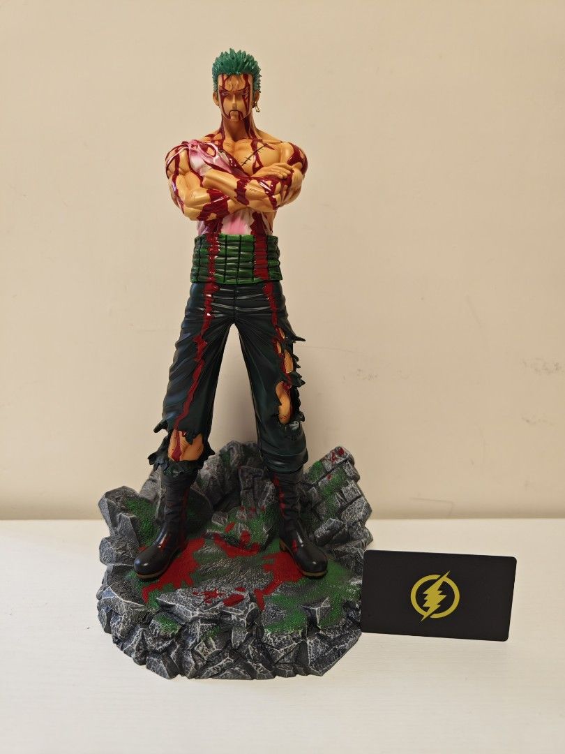 One Piece Lightning Studio Roronoa Zoro Resin Statue – ClubHouse Statues