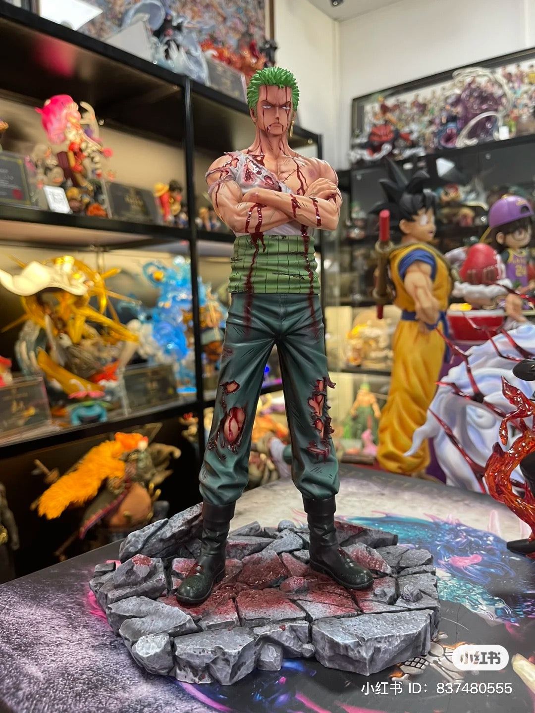 One Piece Dream Studio Roronoa Zoro Resin Statue - China Stock