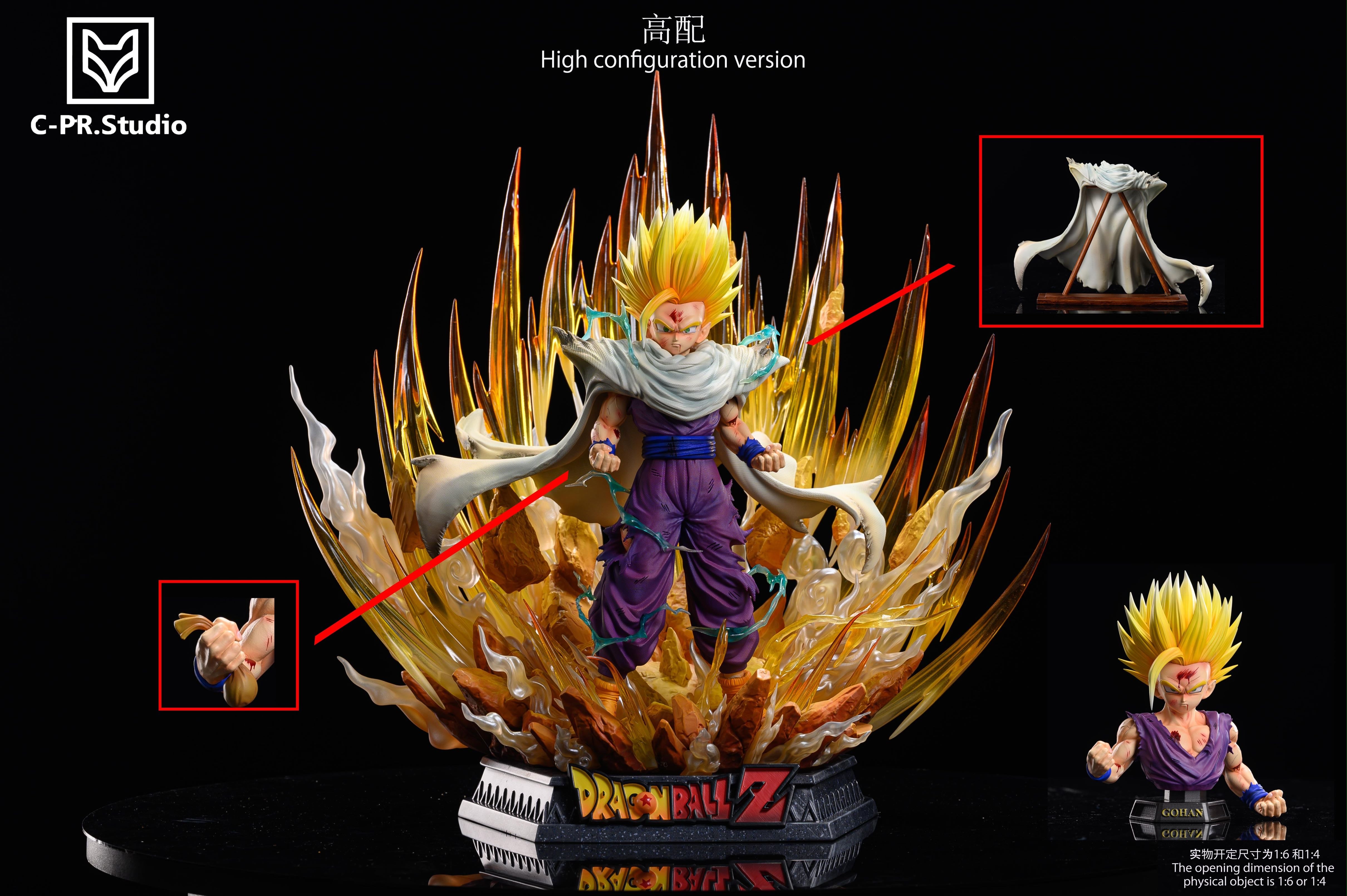 Dragon Ball CPR Studio Son Gohan SSJ2 Resin Statue [CHINA STOCK]