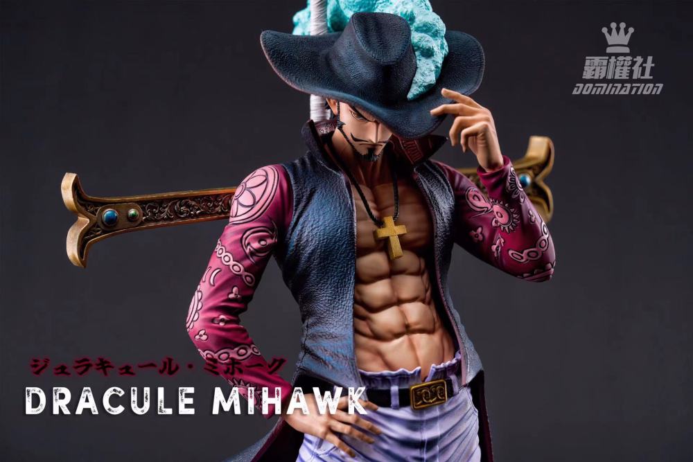 One Piece Domination Studio Dracule Mihawk Resin Statue – ClubHouse Statues