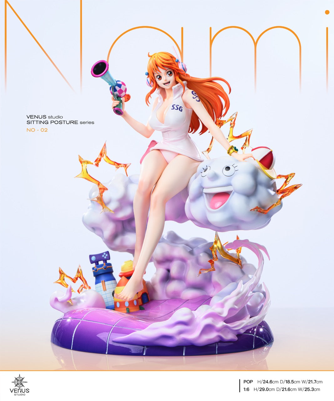 One Piece Venus Studio Nami Resin Statue – ClubHouse Statues