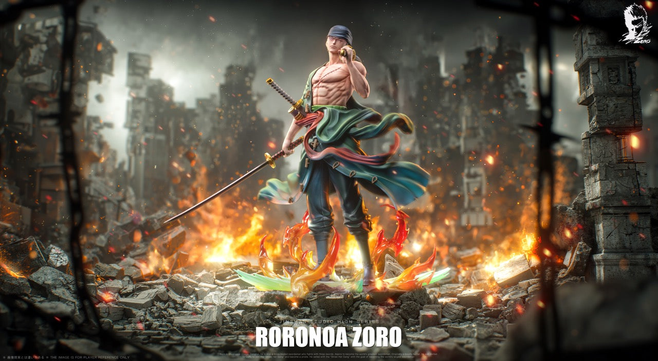 One Piece Zoro Studio Roronoa Zoro Resin Statue – ClubHouse Statues